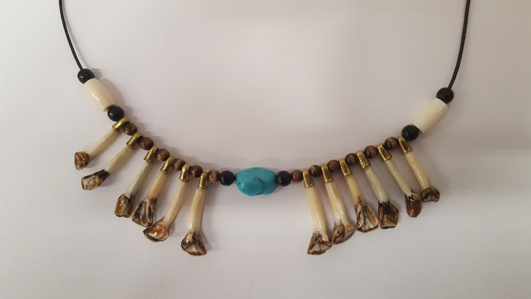 Buffalo Teeth Necklace - Etsy