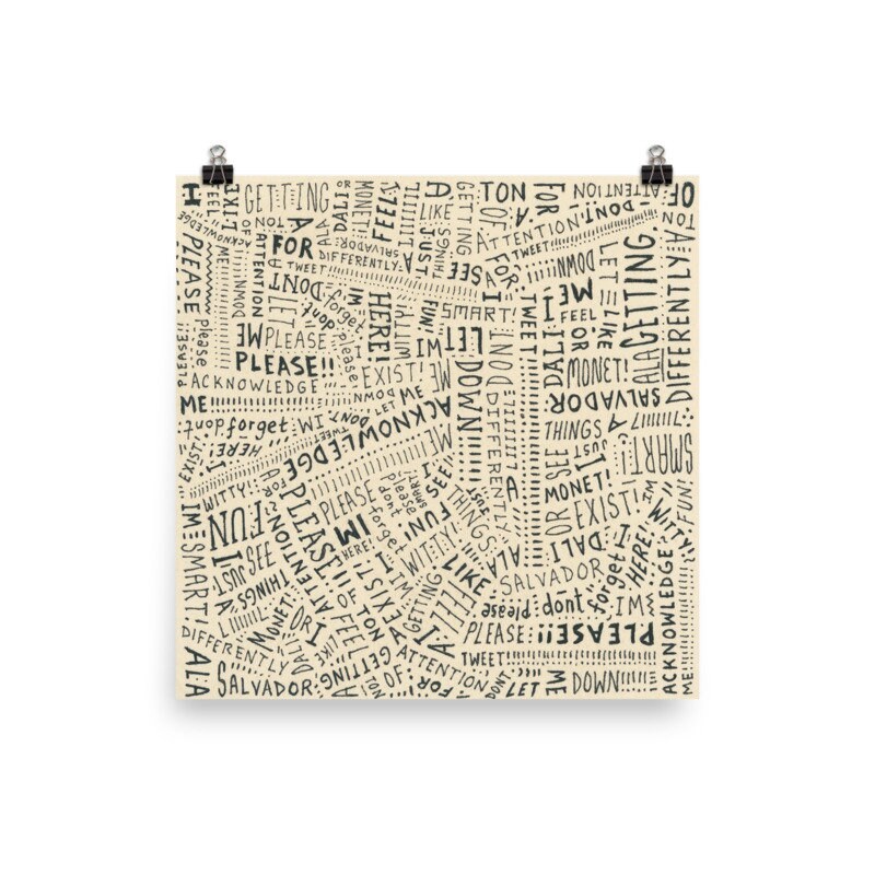 PLEASE! (2019) - Chelsea Peretti Tweet - Limited Edition Poster — Joe ...