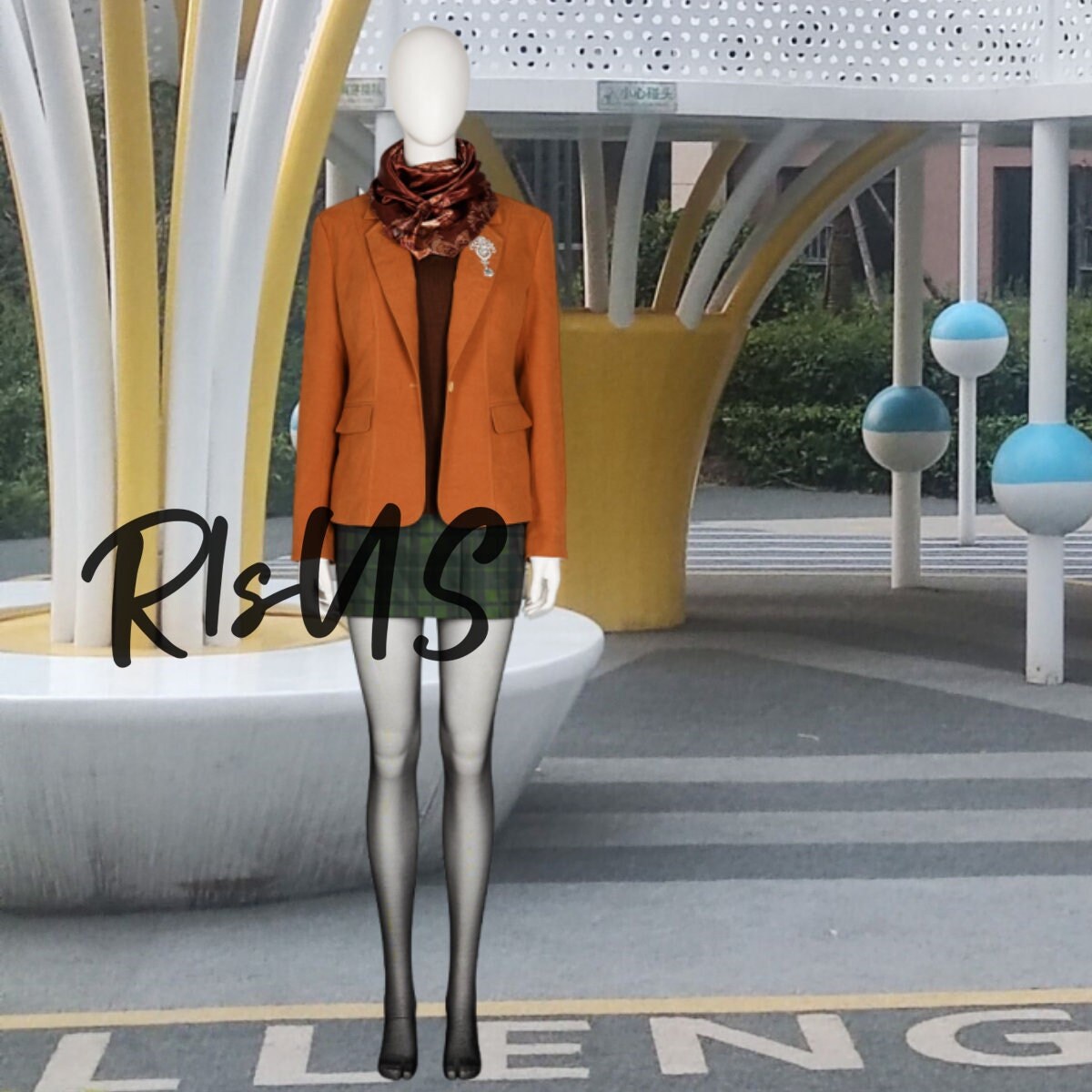 Resident Evil 4 Remake Ashley Cos JK Uniform Full Set Movie - Etsy