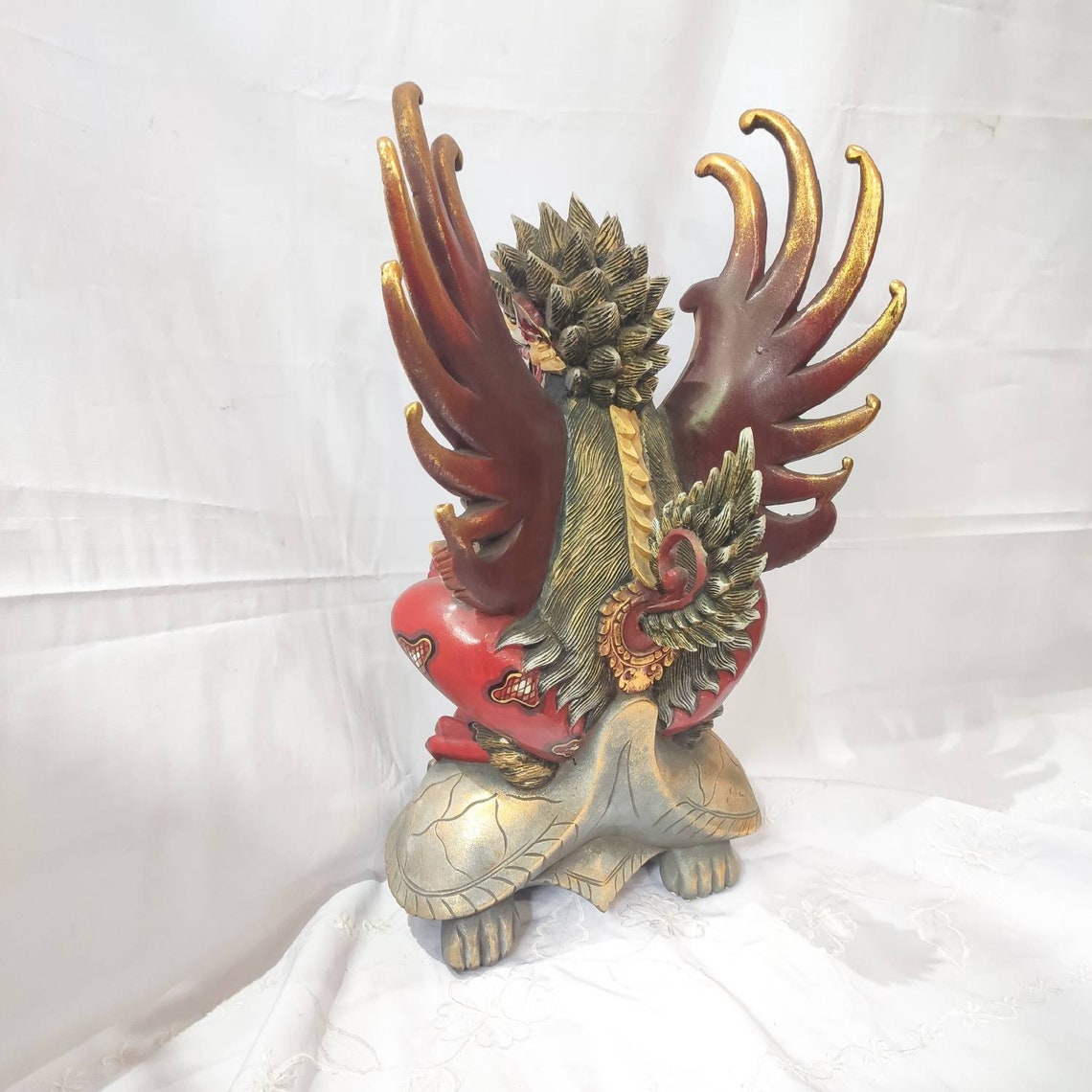 Large Singa Ambara Raja or Ambara Raja Lion Wooden Statue - Etsy