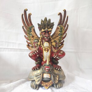 Large Singa Ambara Raja or Ambara Raja Lion Wooden Statue - Etsy