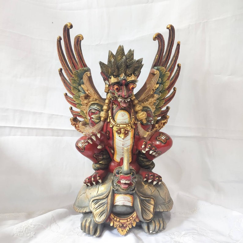 Large Singa Ambara Raja or Ambara Raja Lion Wooden Statue - Etsy