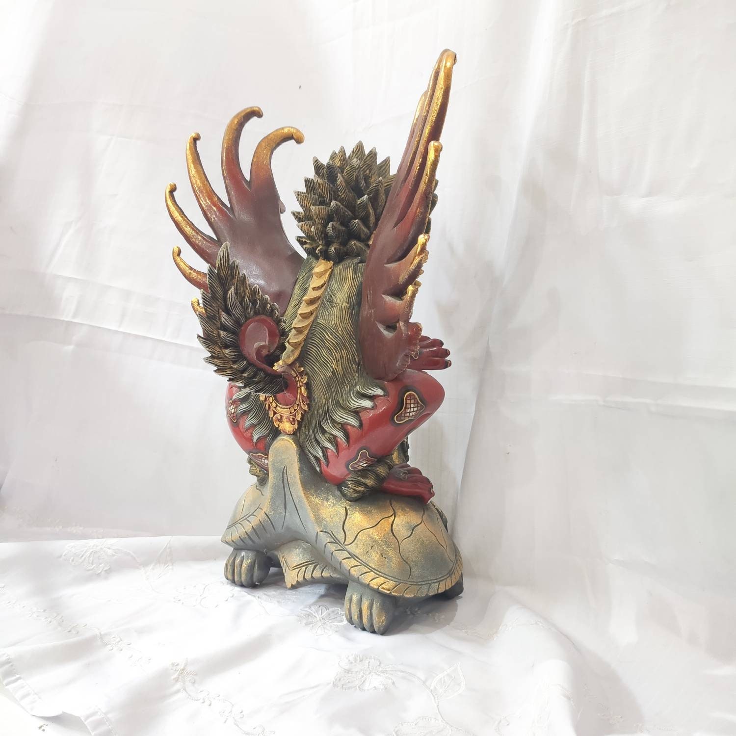 Large Singa Ambara Raja or Ambara Raja Lion Wooden Statue - Etsy