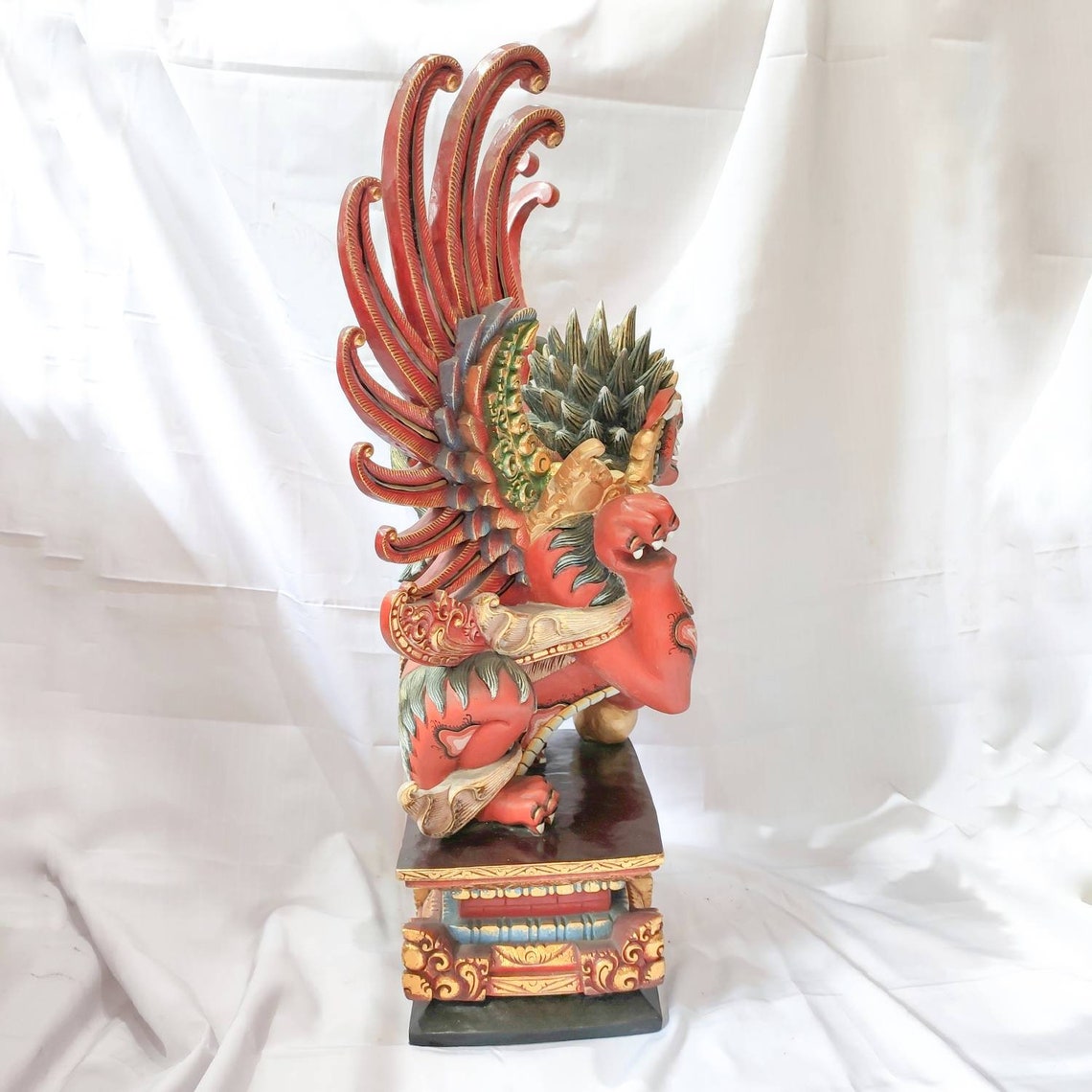 Extra Large Singa Ambara Raja or Ambara Raja Lion Wooden - Etsy