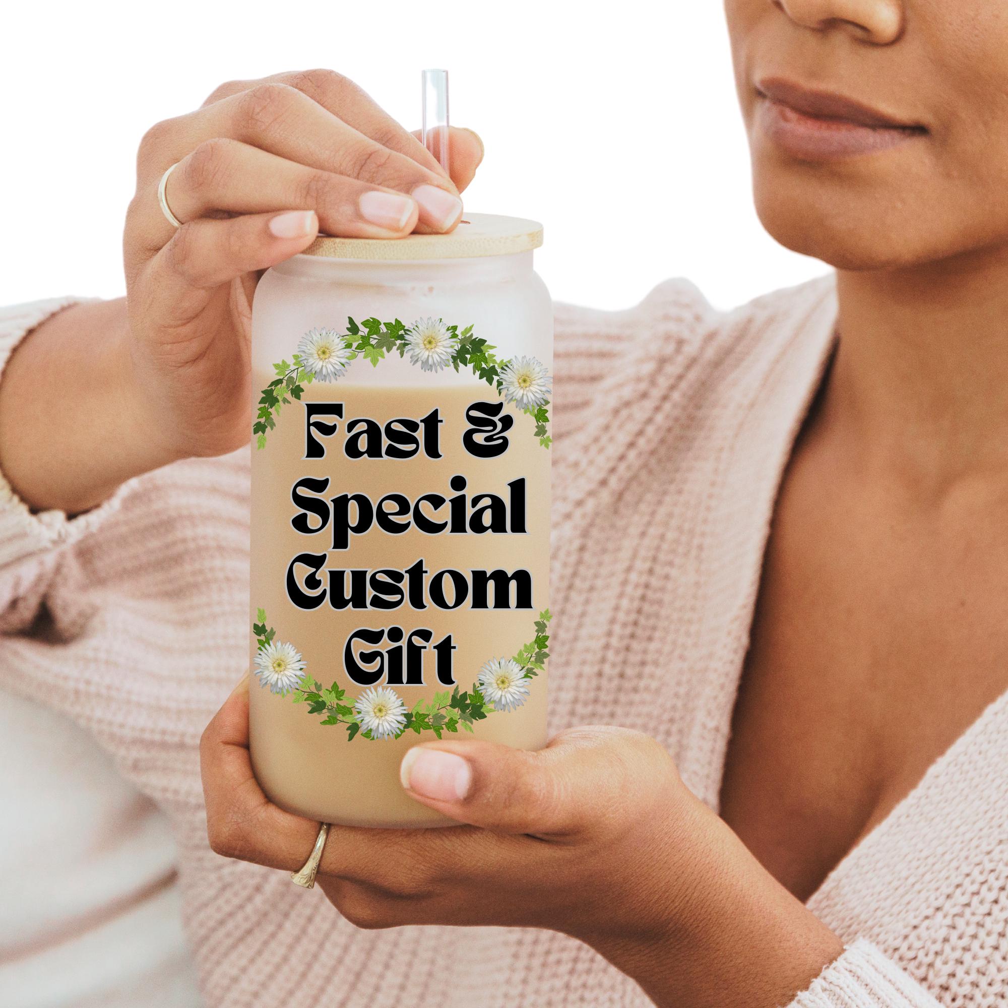 Custom Graduation Glass Cup - Class of 2025 Glass Tumbler High School ...