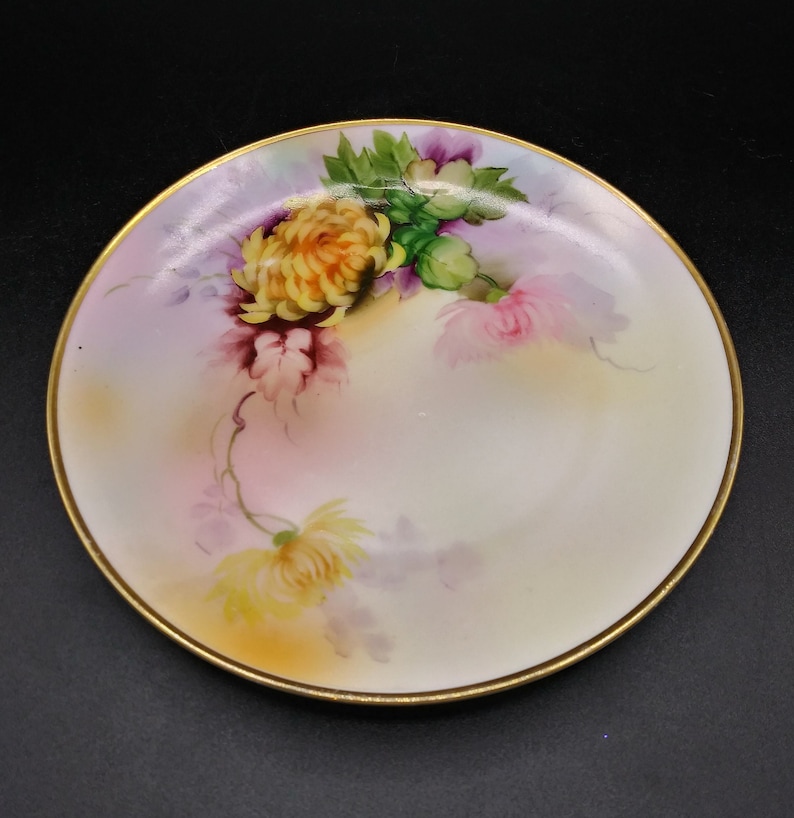 Early Noritake Morimura Floral Plate Beautifully Hand | Etsy