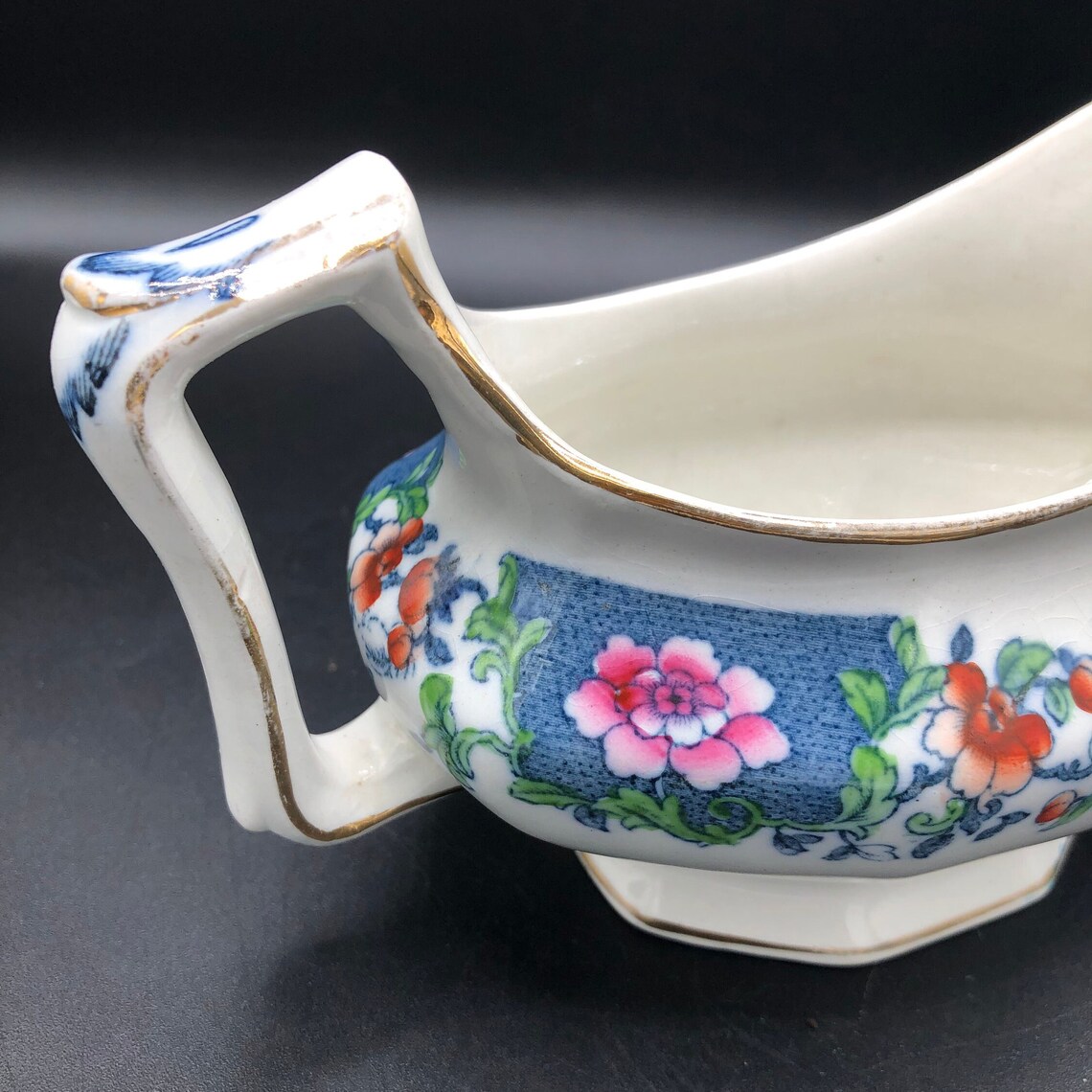 Whieldon Ware, F Winkle & Co. Ltd. "antique" Gravy Boat, C. 1908 - 1911 ...