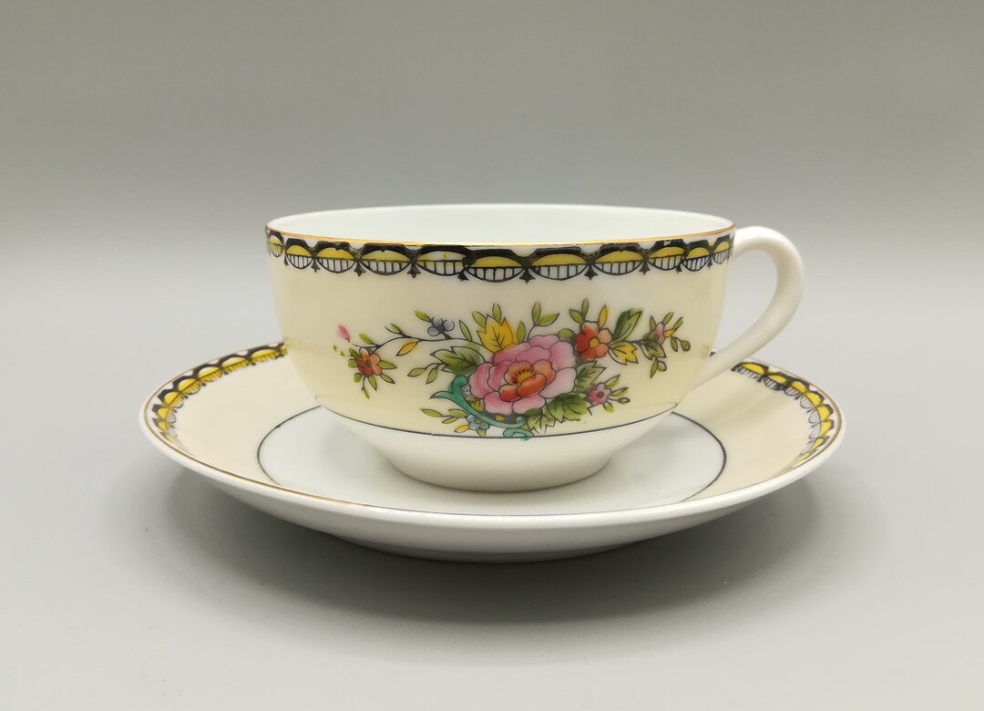 Hand Painted Nippon, Noritake, Morimura Bros. Beautiful Floral With ...