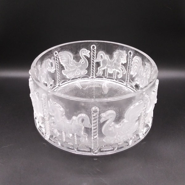 Goebel Crystal Carousel Bowl - Etsy