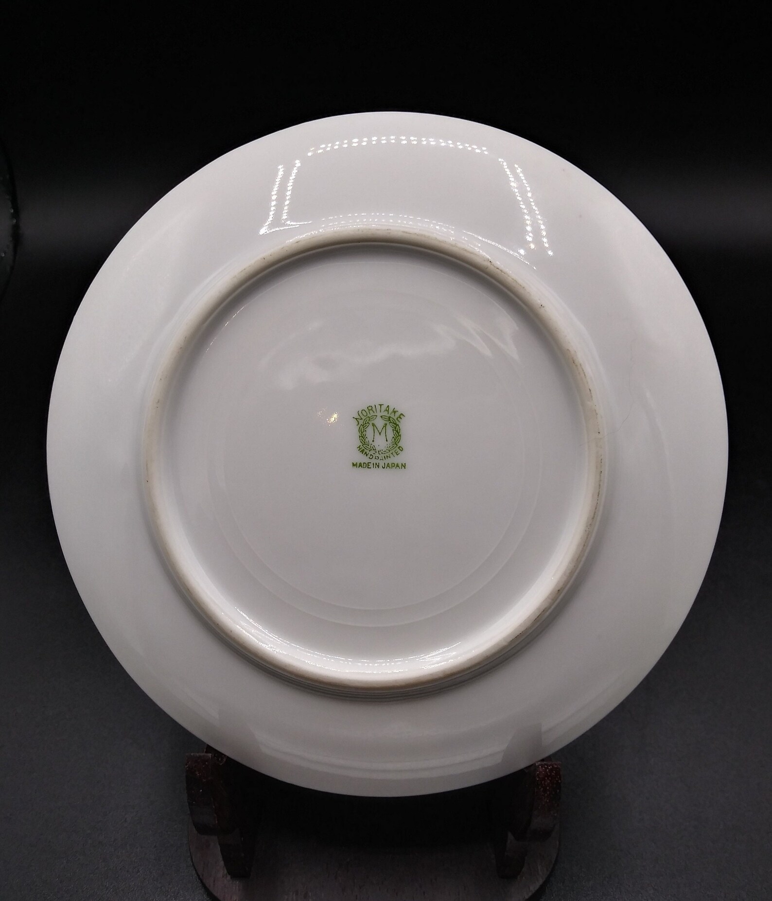Early Noritake Morimura Floral Plate Beautifully Hand - Etsy