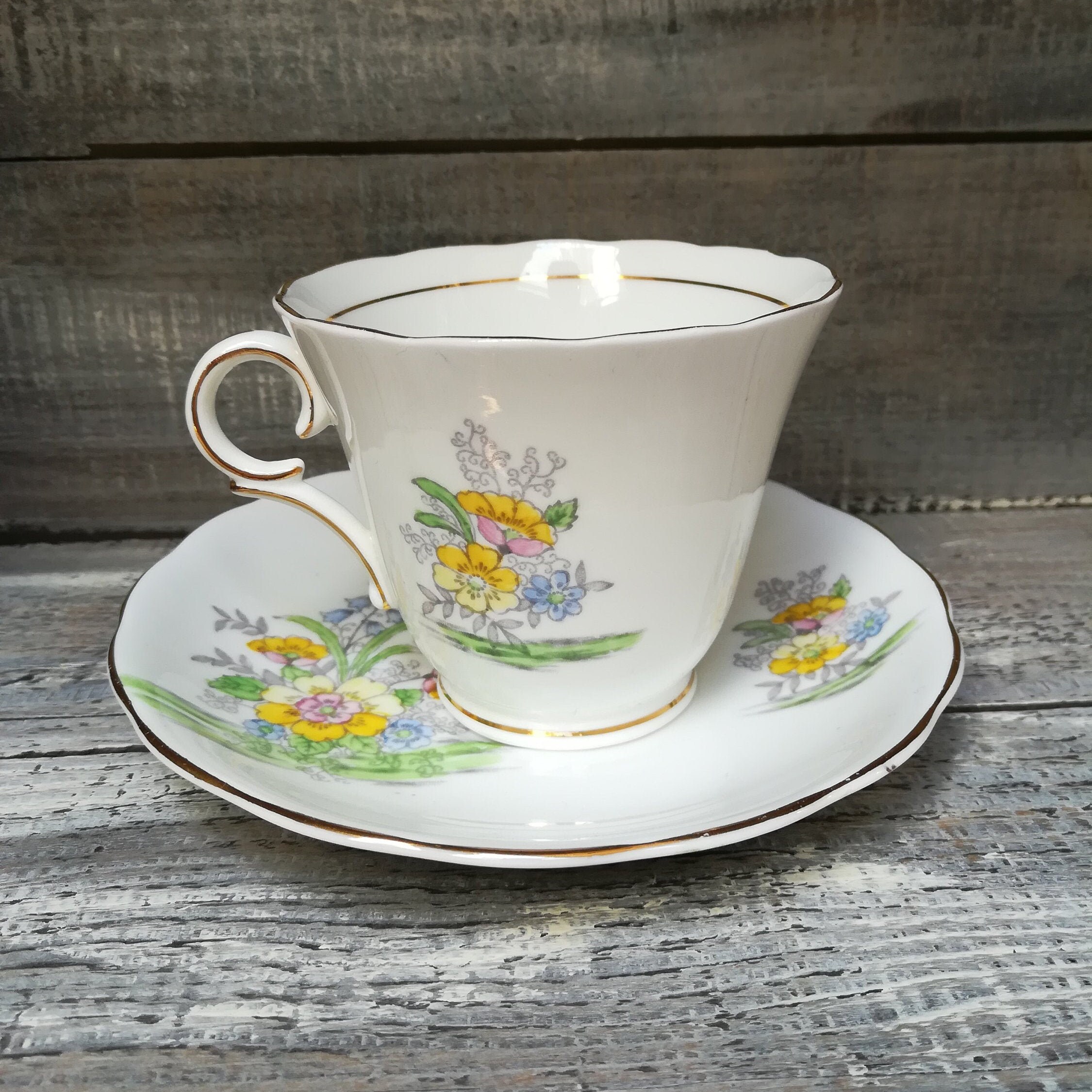 Early Colclough Bone China England Pattern No. 6589 | Etsy