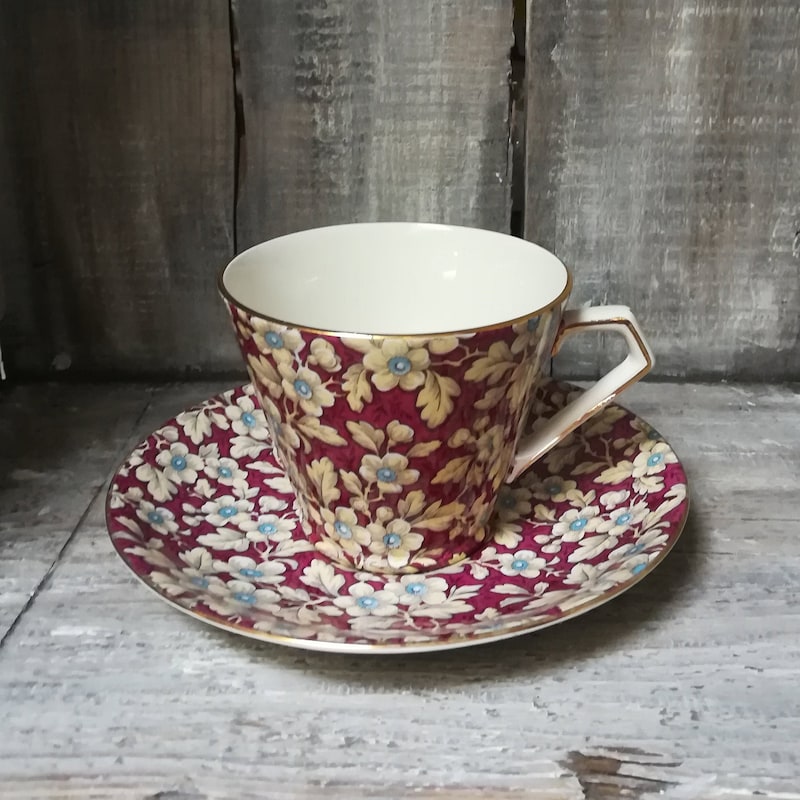 Chintz Tea Cup - Etsy