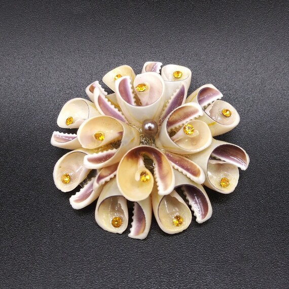 Beautiful Unique Handmade Shell and Austrian Crystal … - Gem