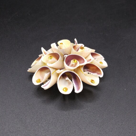 Beautiful Unique Handmade Shell and Austrian Crystal … - Gem