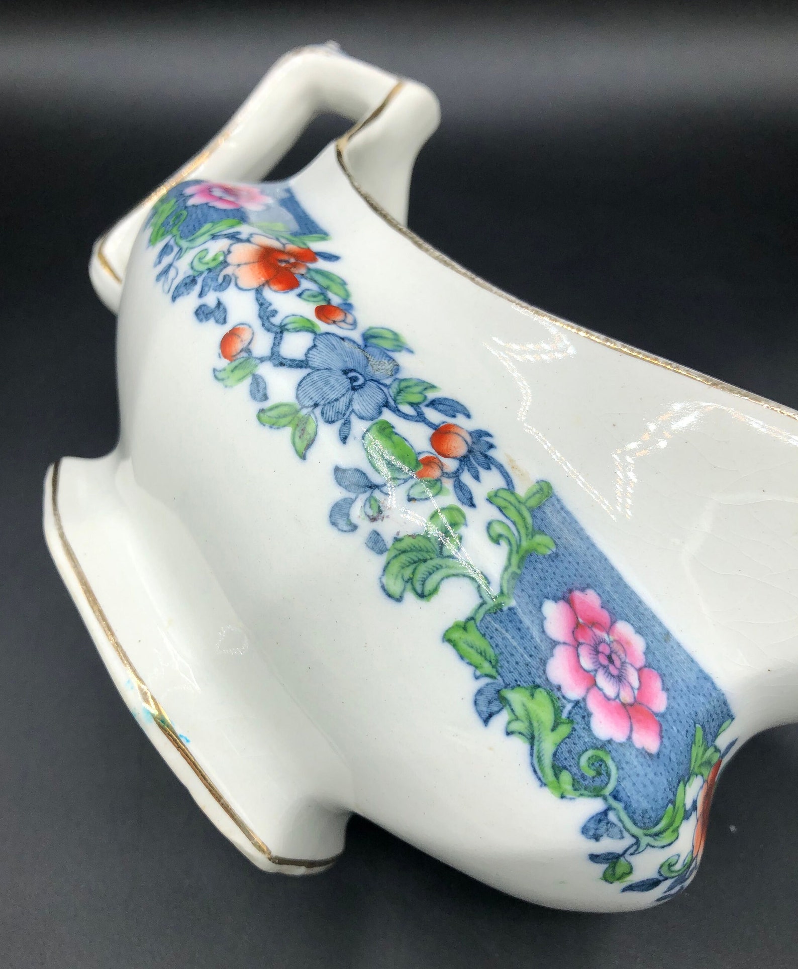 Whieldon Ware, F Winkle & Co. Ltd. "antique" Gravy Boat, C. 1908 - 1911 ...