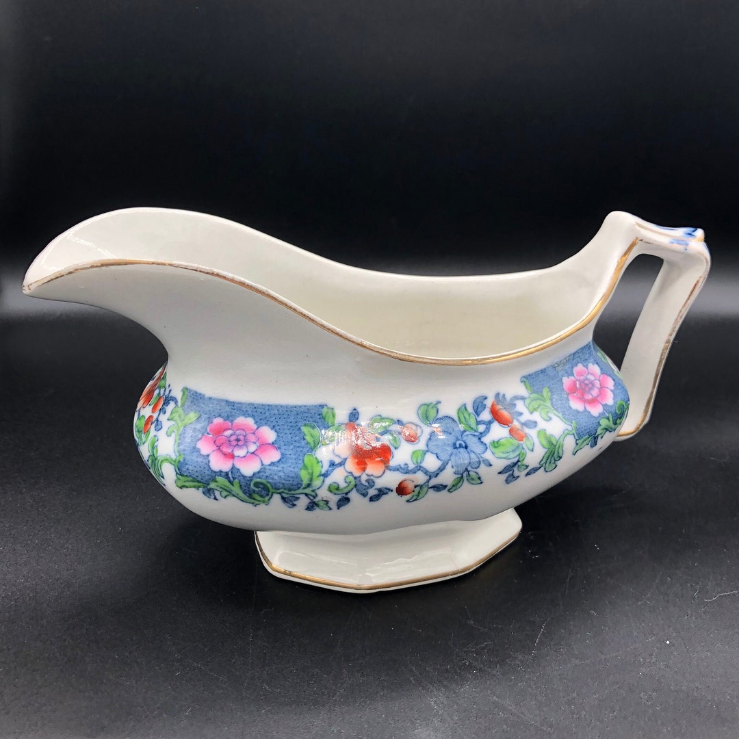 Whieldon Ware, F Winkle & Co. Ltd. "antique" Gravy Boat, C. 1908 - 1911 ...