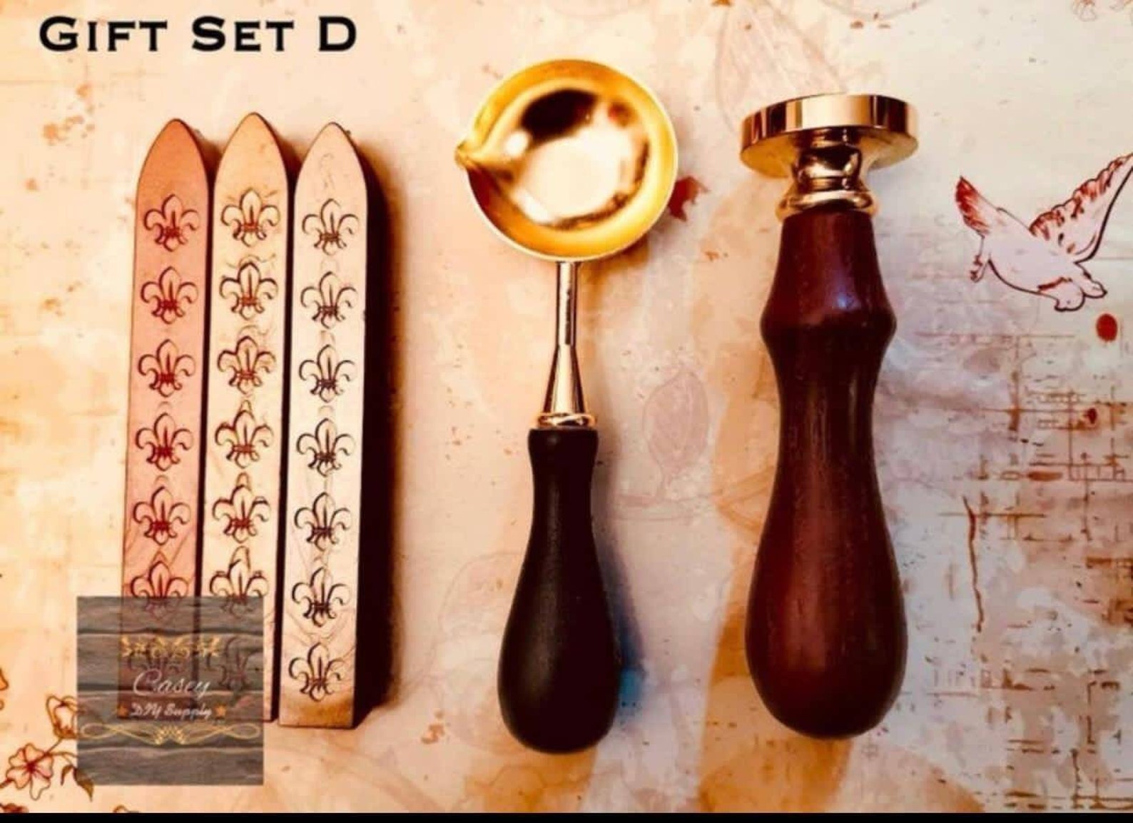 30mm Compass Wax Seal Stamp Compass Wax Seal Stamp With - Etsy