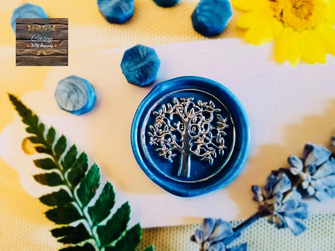 25mm Tree of Life Wax Seal Stamp, Tree of Life Wax Seal Stamp With ...