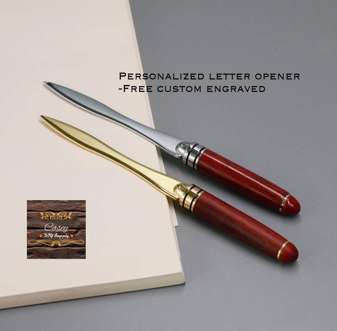 Personalized Letter Opener, Custom Engraved Letter Opener, Letter ...