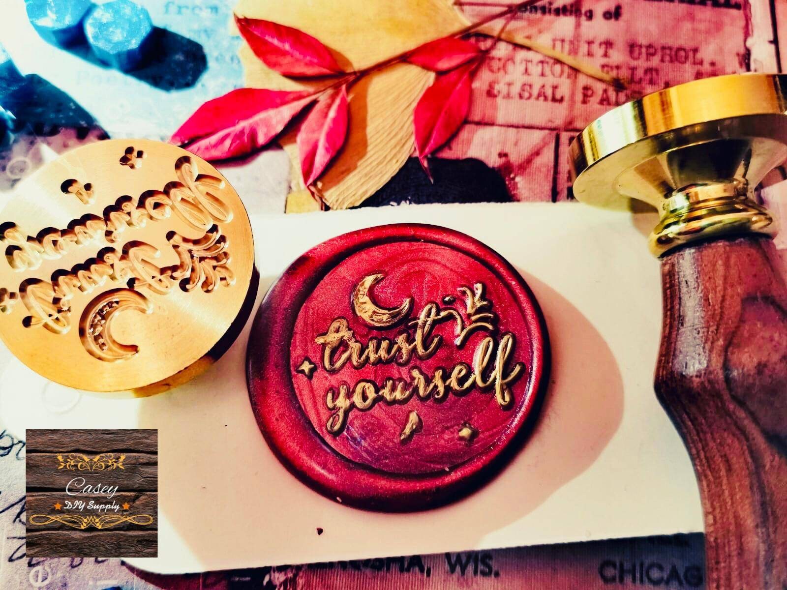 Trust yourself wax seal stamp Trust yourself wax seal Stamp | Etsy