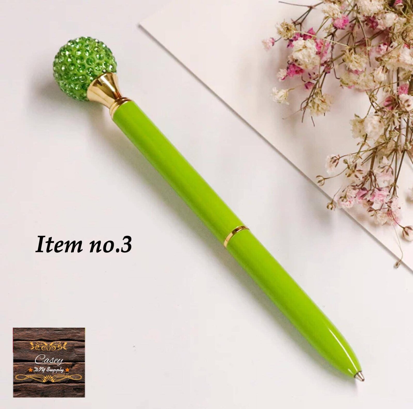 Personalized Crystal Ballpoint Pen Custom Engraved Crystal - Etsy