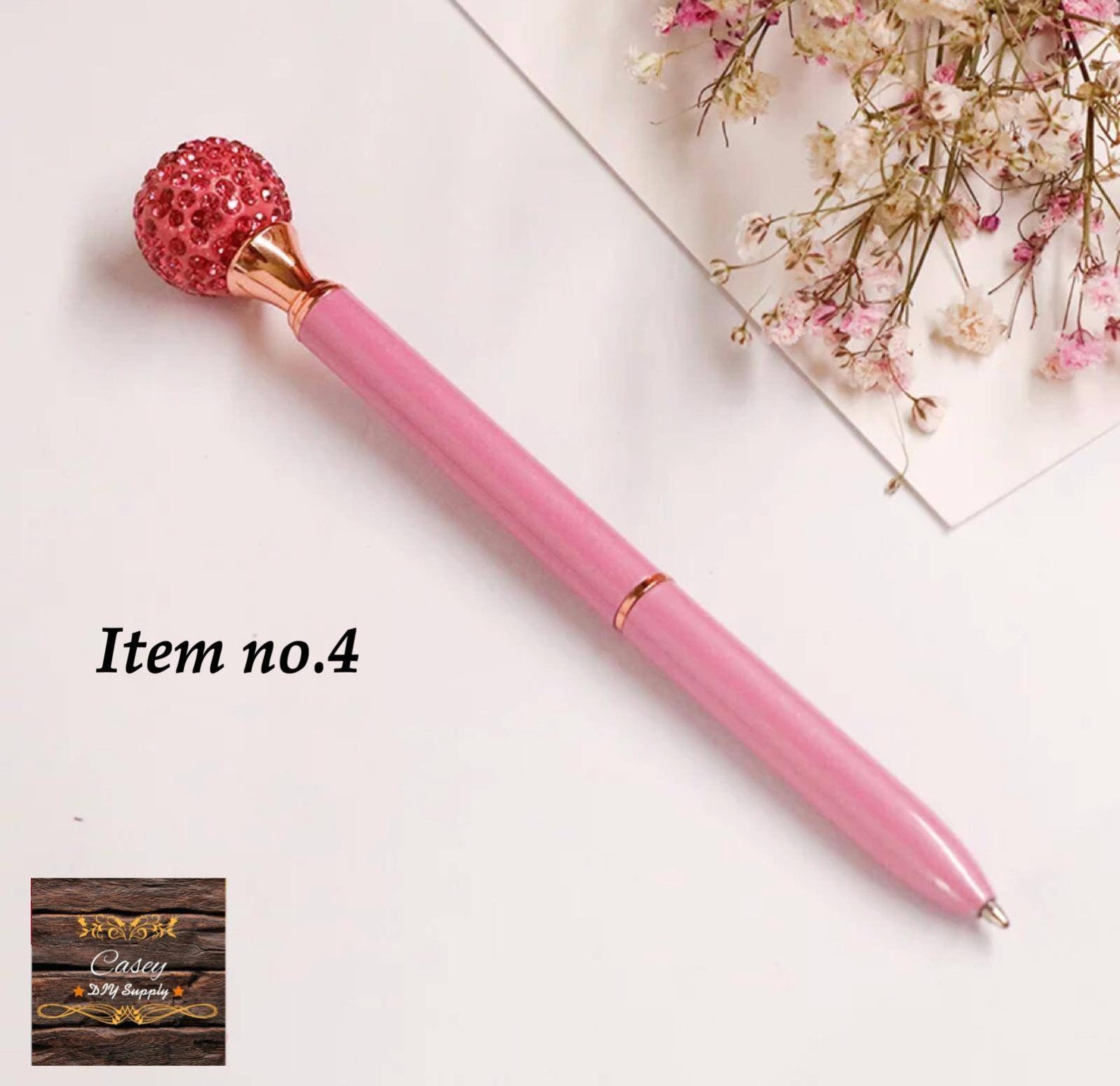 Personalized Crystal Ballpoint Pen Custom Engraved Crystal - Etsy