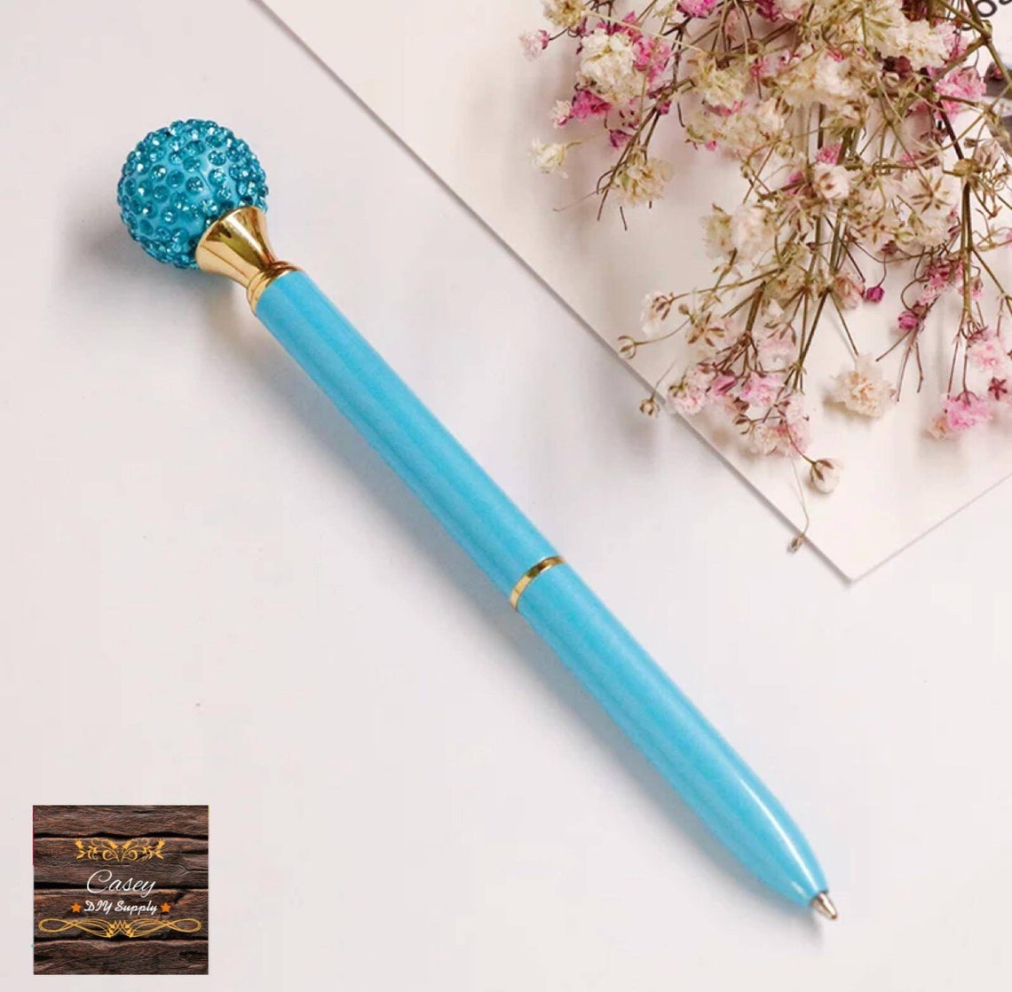 Personalized Crystal Ballpoint Pen Custom Engraved Crystal - Etsy