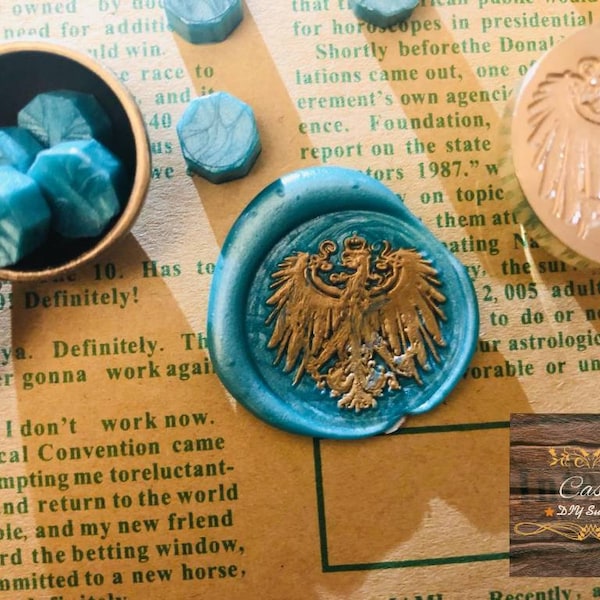 Wax Seal Stamp Eagle - Etsy