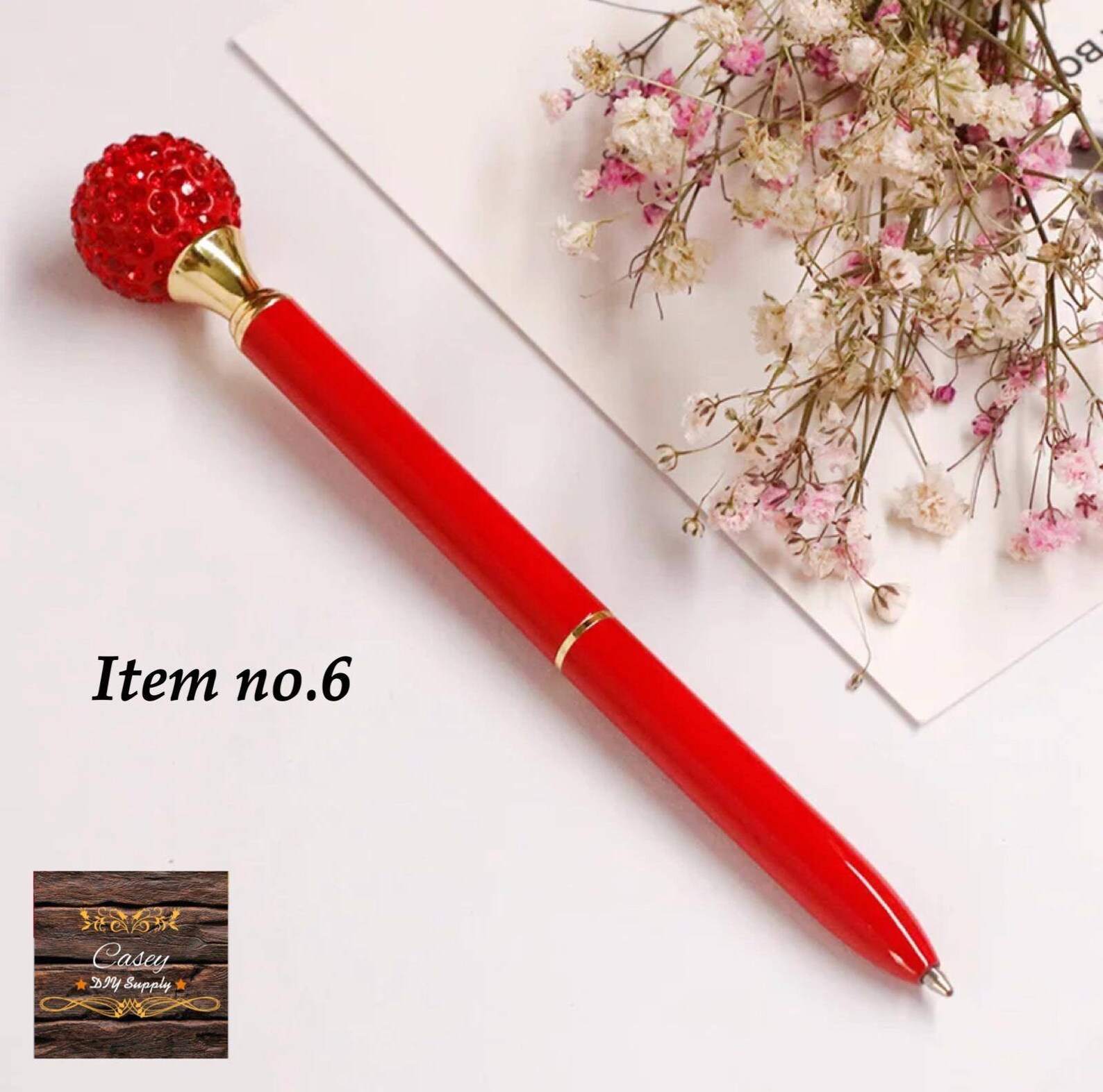 Personalized Crystal Ballpoint Pen Custom Engraved Crystal - Etsy