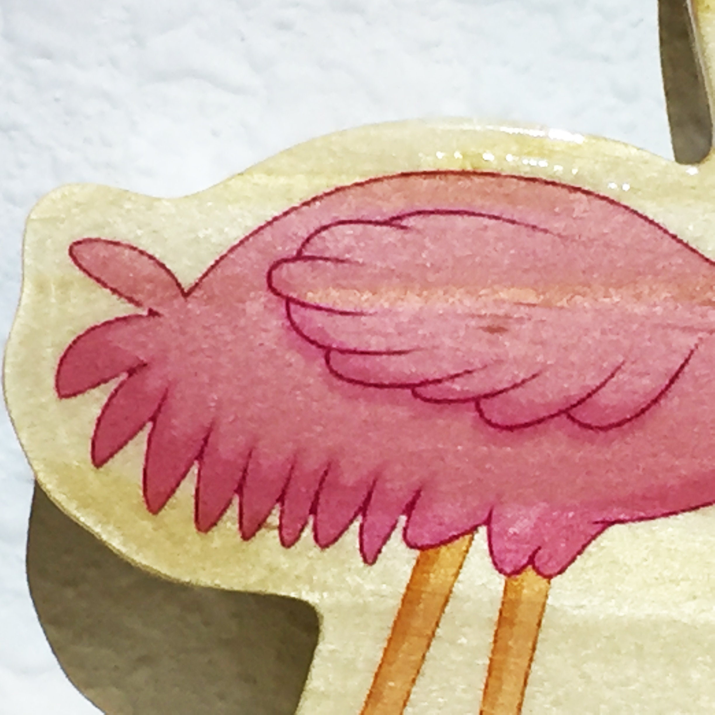 Flamingo Wooden Key Holder for wall Wall Hooks Flamingos - Etsy.de