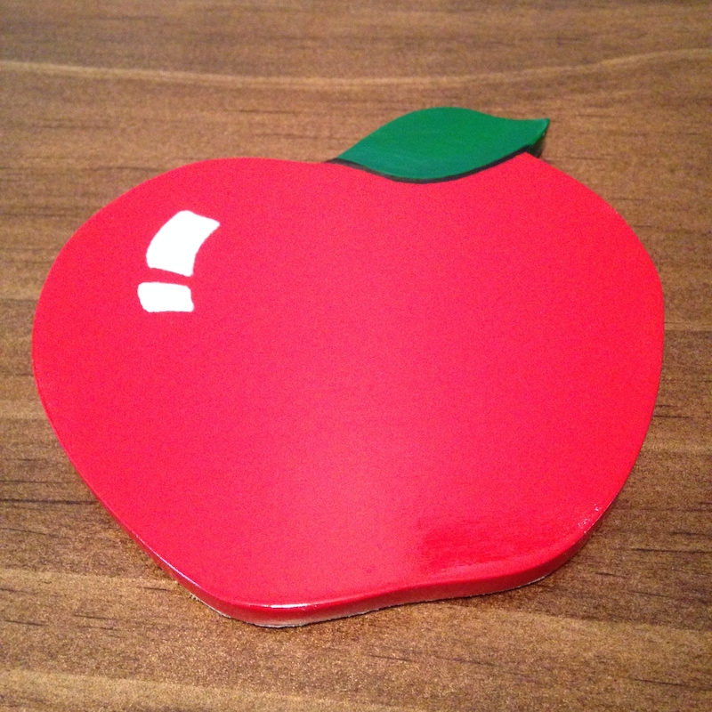 Apple Coasters - Etsy