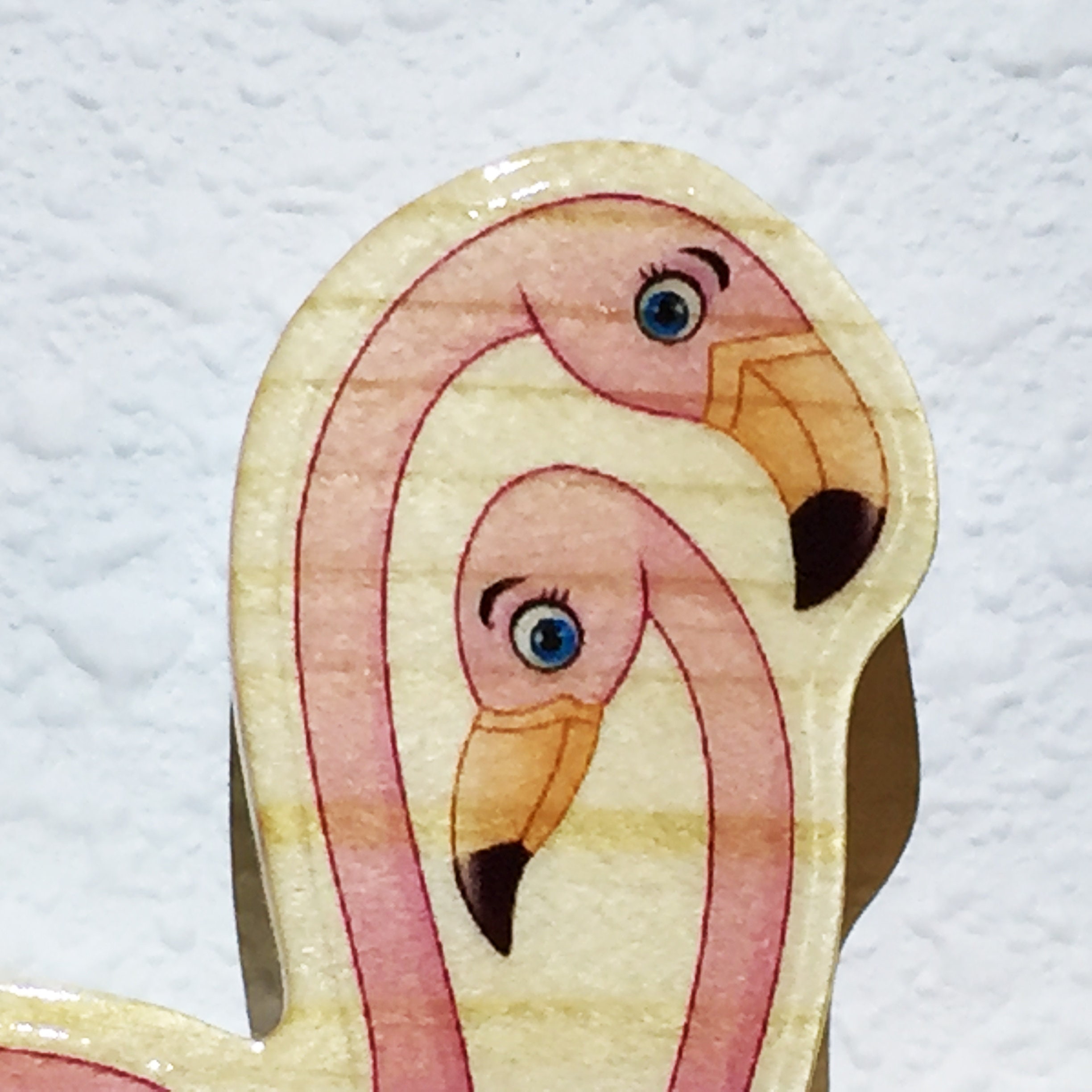Flamingo Wooden Key Holder for wall, Wall Hooks, Flamingos - Etsy.de