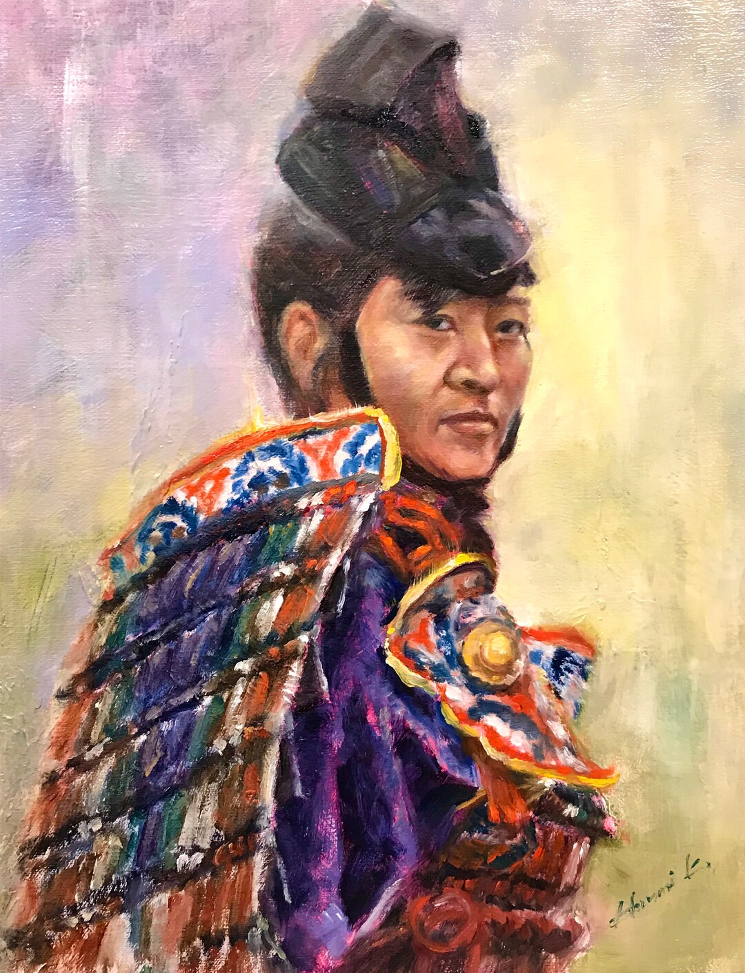 Samurai at Kamakura II Oil Painting by Harumi Kiyota - Etsy