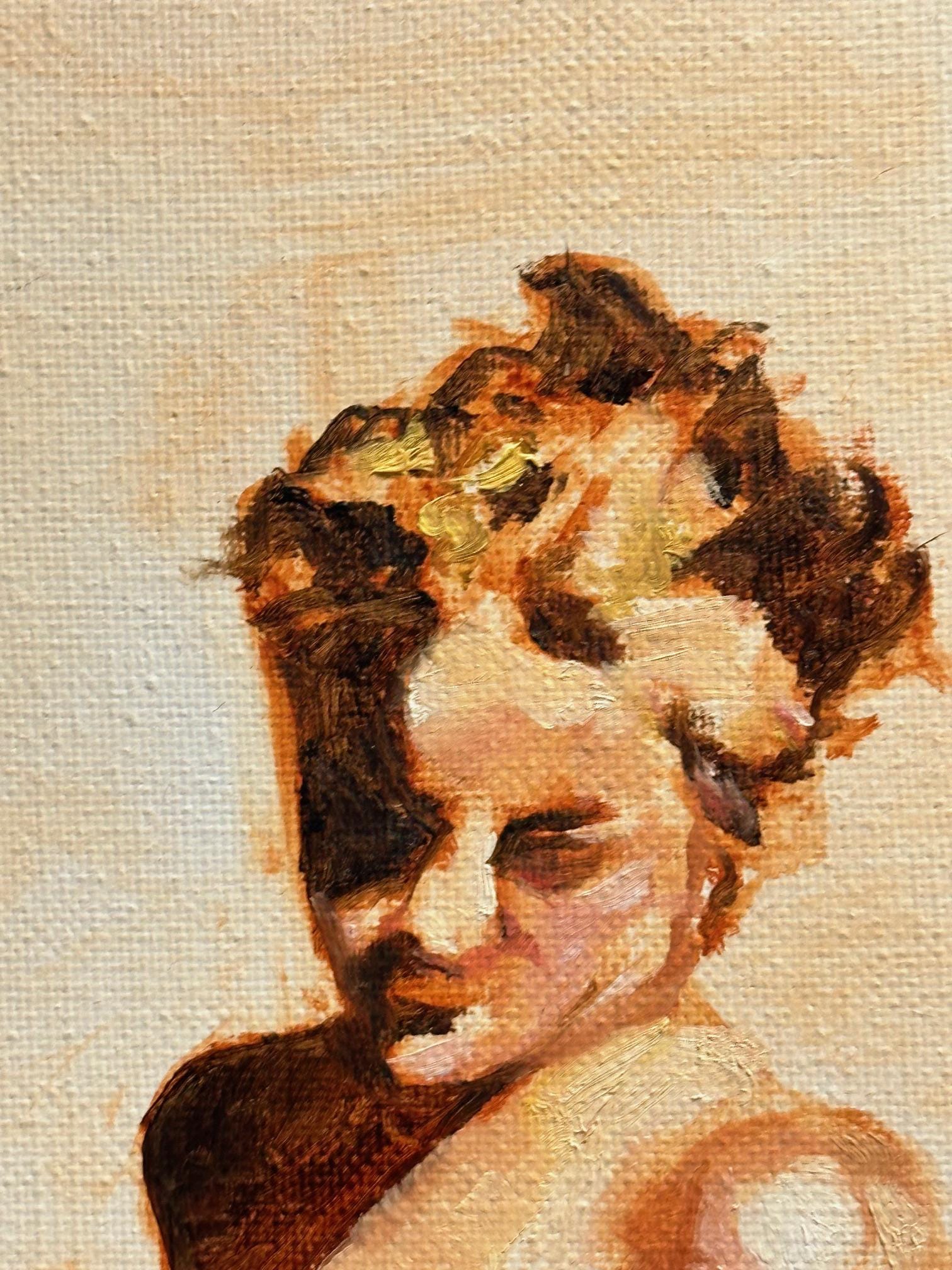 Caroline - oil Painting by Harumi Kiyota - Etsy