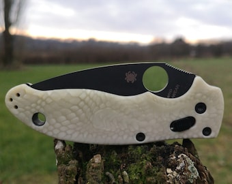 Scales for Spyderco Endura 4 in Ivory Juma - Etsy