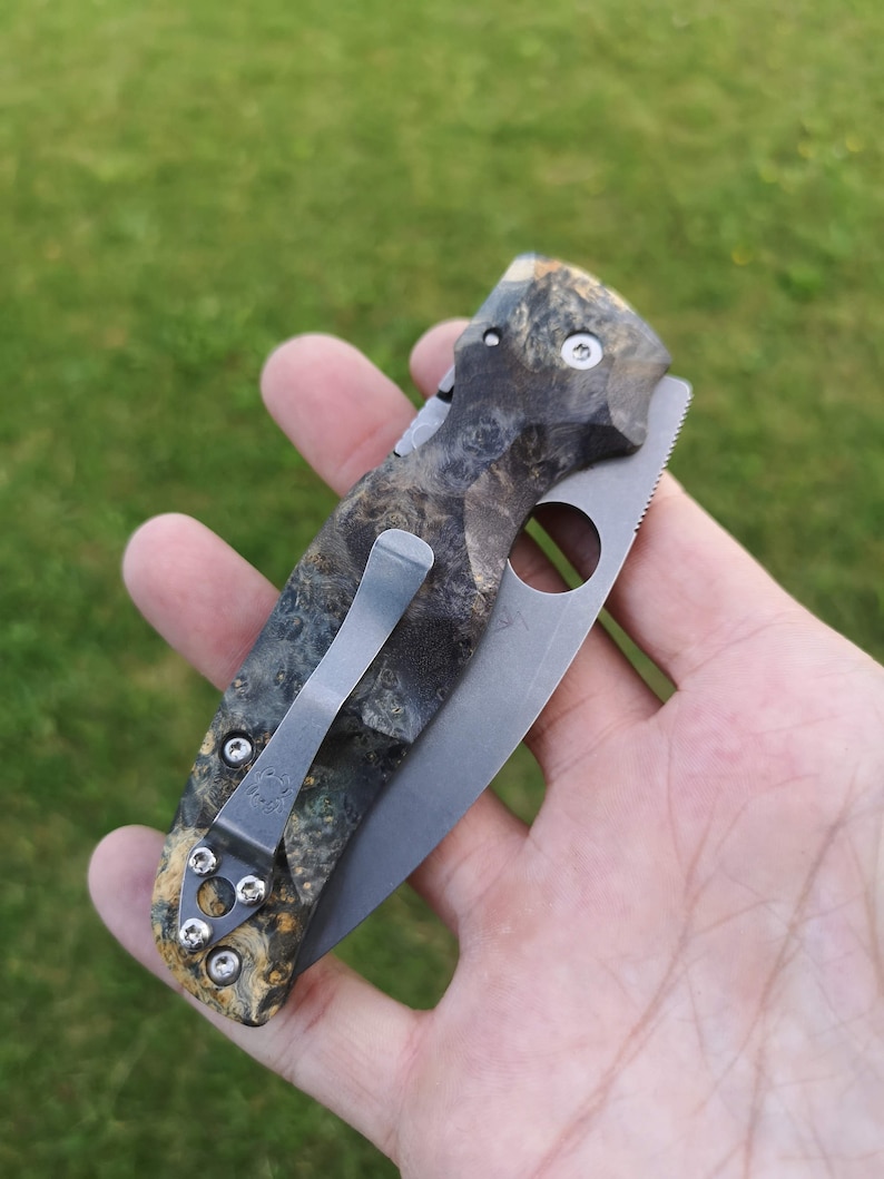 Scales for Spyderco Shaman Mapple Rock Pattern - Etsy