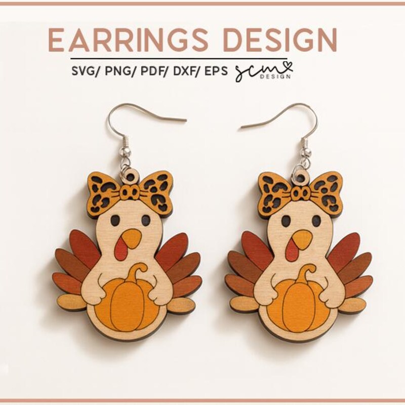 Thanksgiving Earrings - Etsy