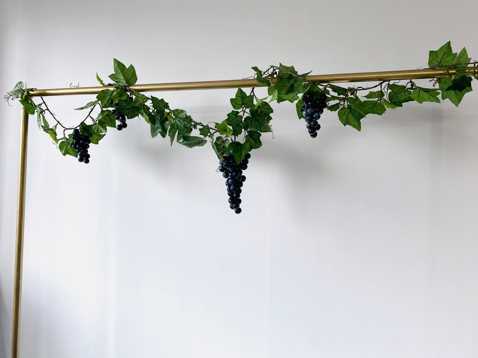 Grape Garland Decor Faux Grape Decor Black Grape Garland | Etsy