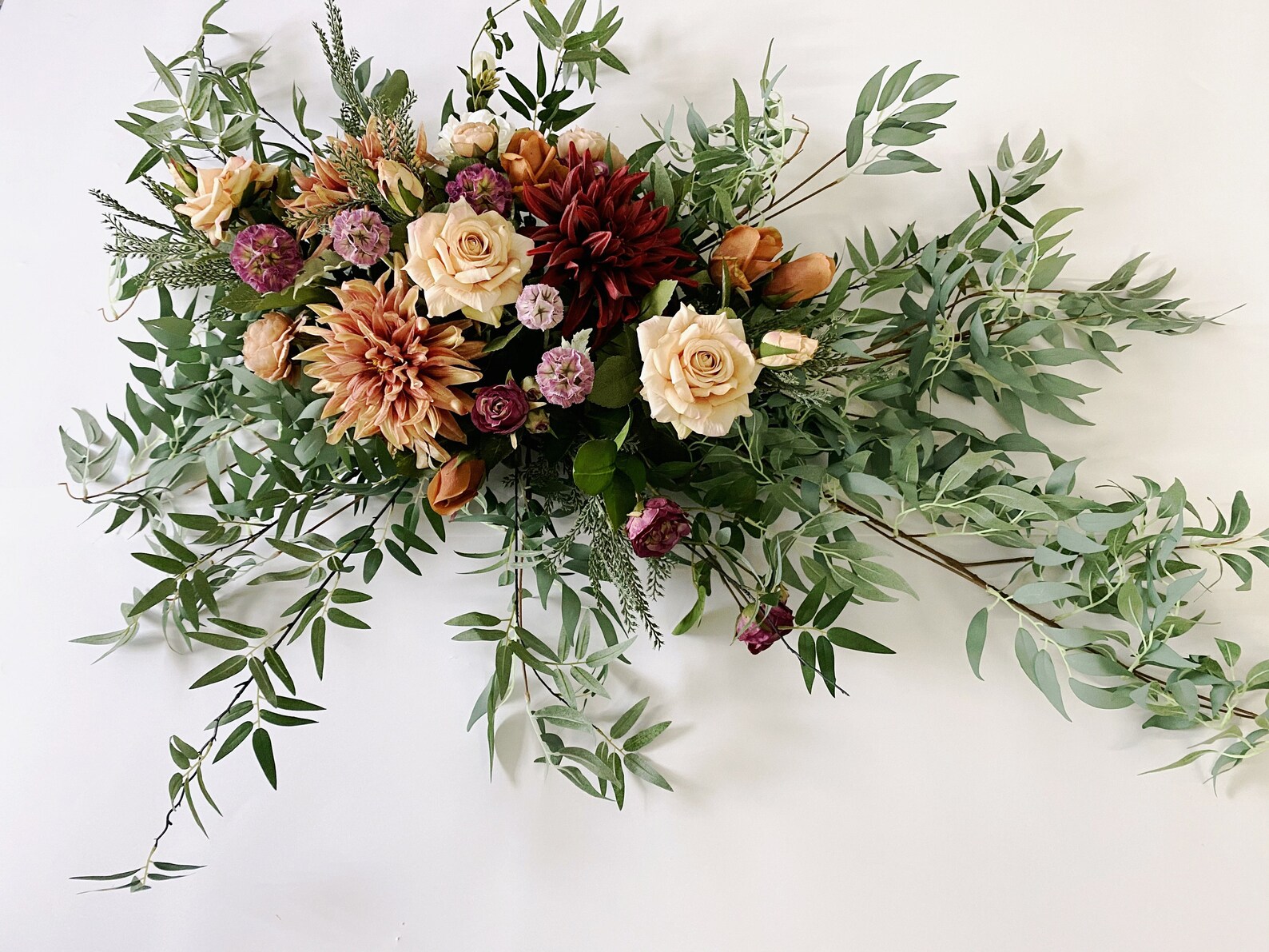 Fall/autumn Ceremony Arch Flower Hanging Decoration With - Etsy