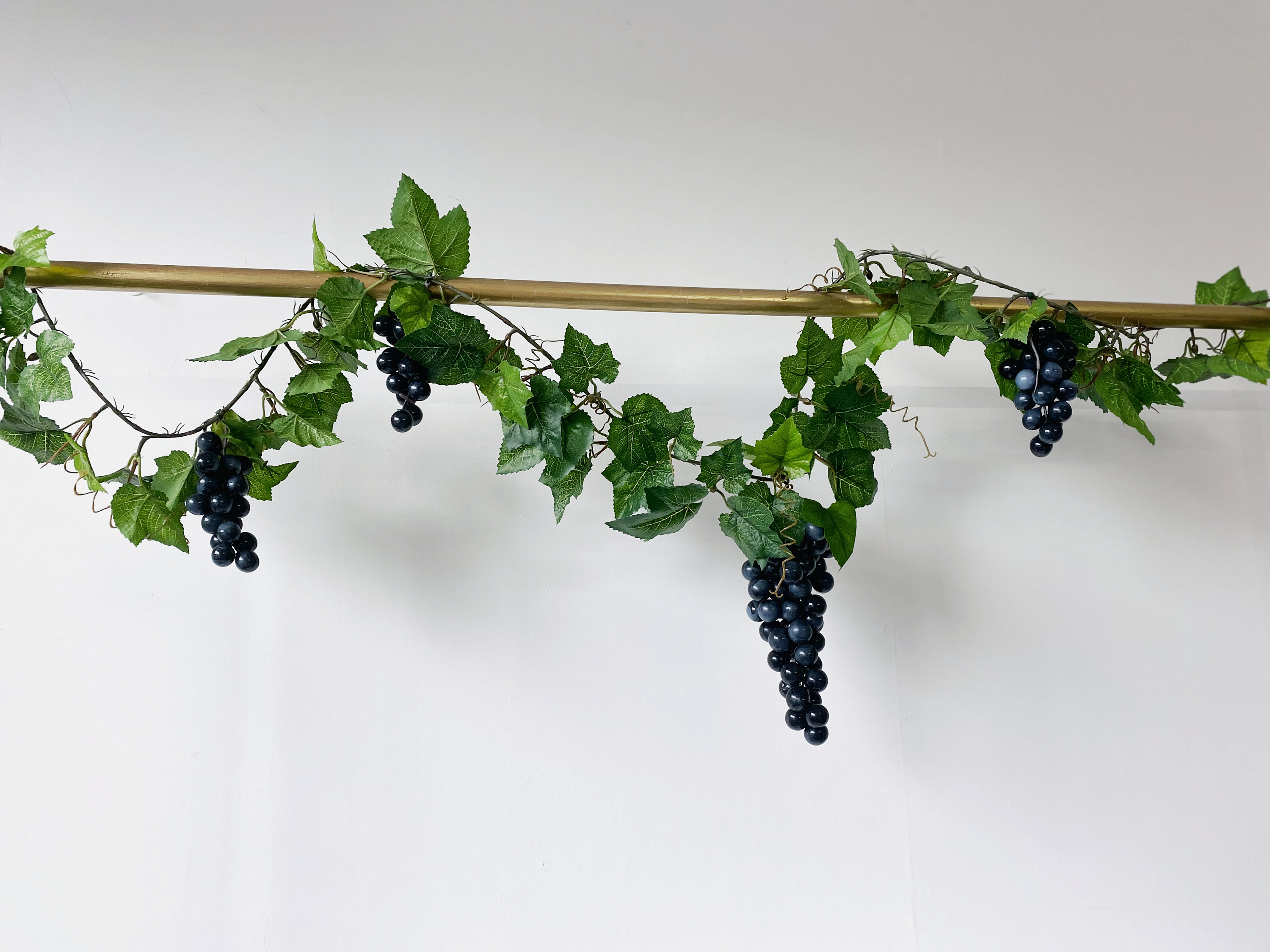 Grape Garland Decor Faux Grape Decor Black Grape Garland | Etsy