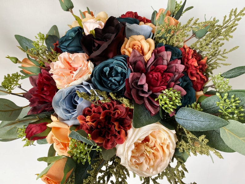 Boho Wedding Bouquet Boho Bridal Bouquet Rustic Wedding - Etsy