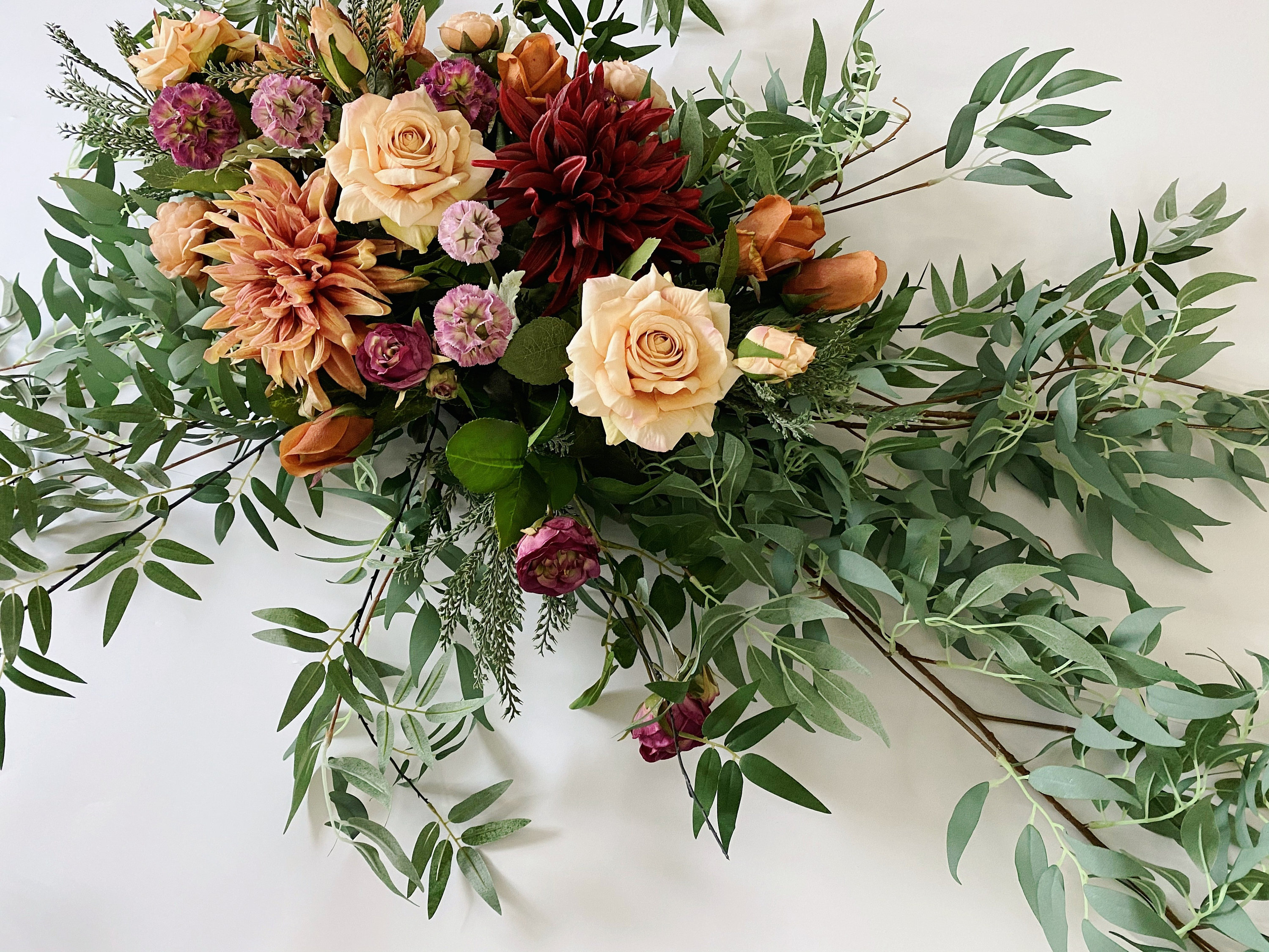 Fall/Autumn Ceremony Arch Flower Hanging Decoration with | Etsy