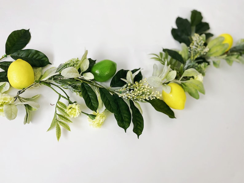 Guirlande de citron Décor de citron artificiel Décoration - Etsy France