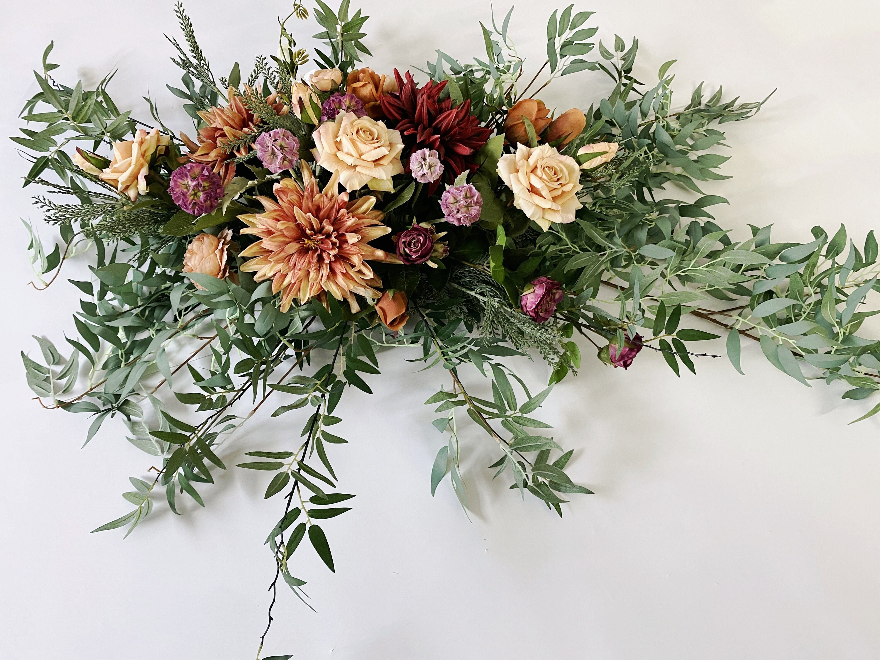 Fall/Autumn Ceremony Arch Flower Hanging Decoration with | Etsy