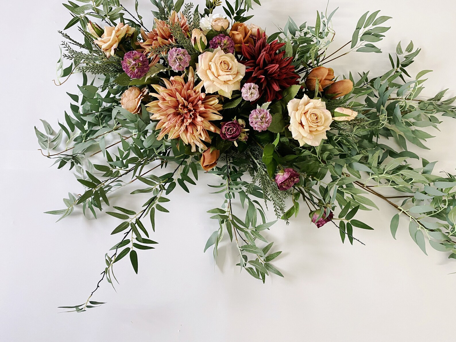 Fall/autumn Ceremony Arch Flower Hanging Decoration With - Etsy