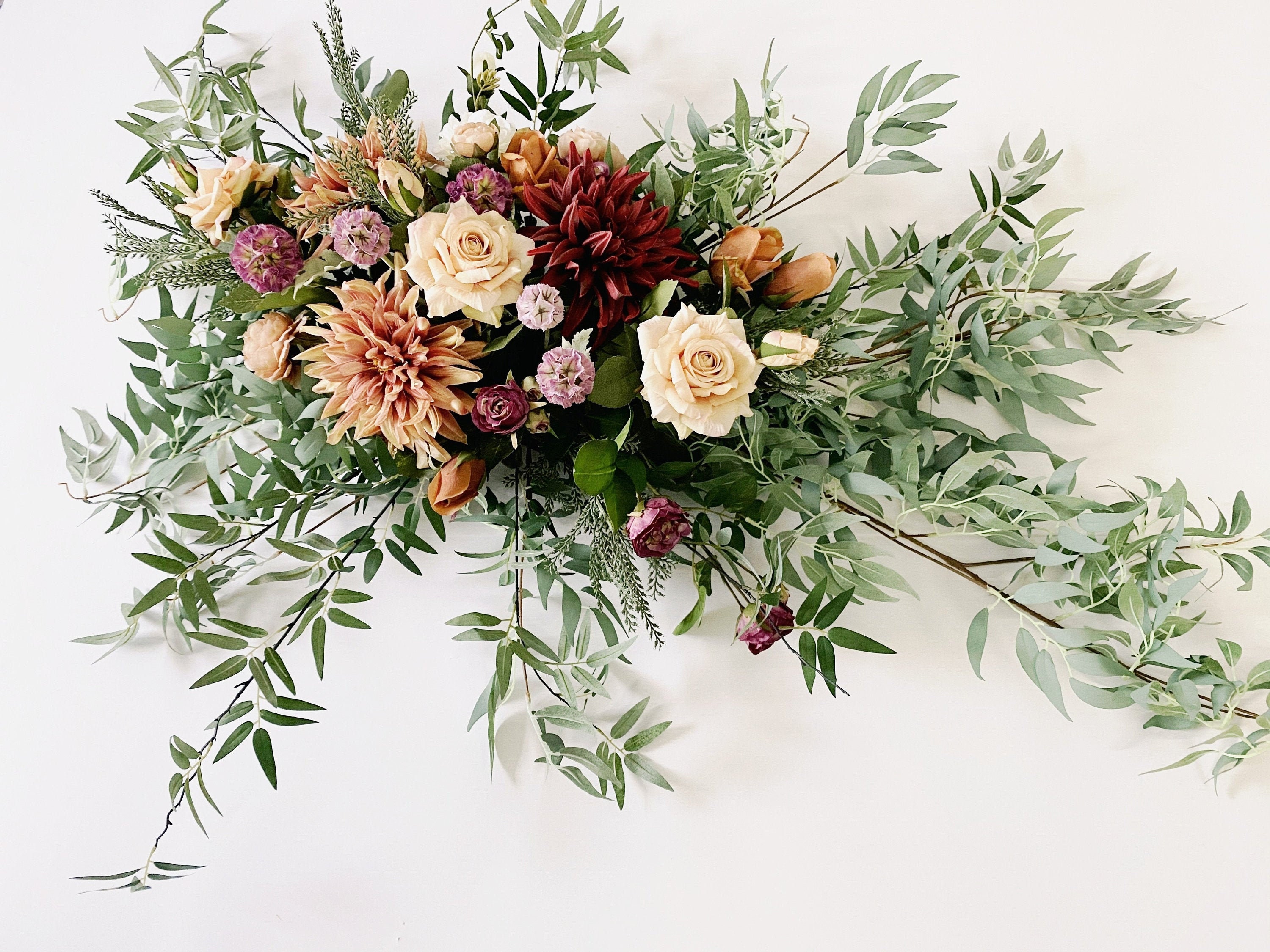 Fall/Autumn Ceremony Arch Flower Hanging Decoration with | Etsy