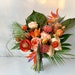 Tropical Peach & Coral Wedding Flowers Tropical Orange Flower - Etsy