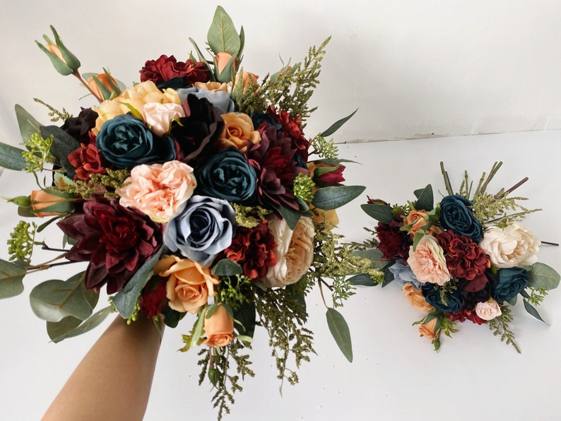 Boho Wedding Bouquet Boho Bridal Bouquet Rustic Wedding - Etsy