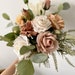 Terracotta Colored Flowers, Neutral Wedding Bouquet, Earth Tone Wedding ...