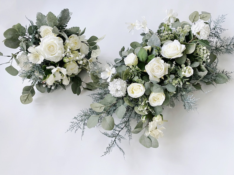 Bridal Bouquet & Arch Flowers Wedding 2 in 1 Set Bridal - Etsy